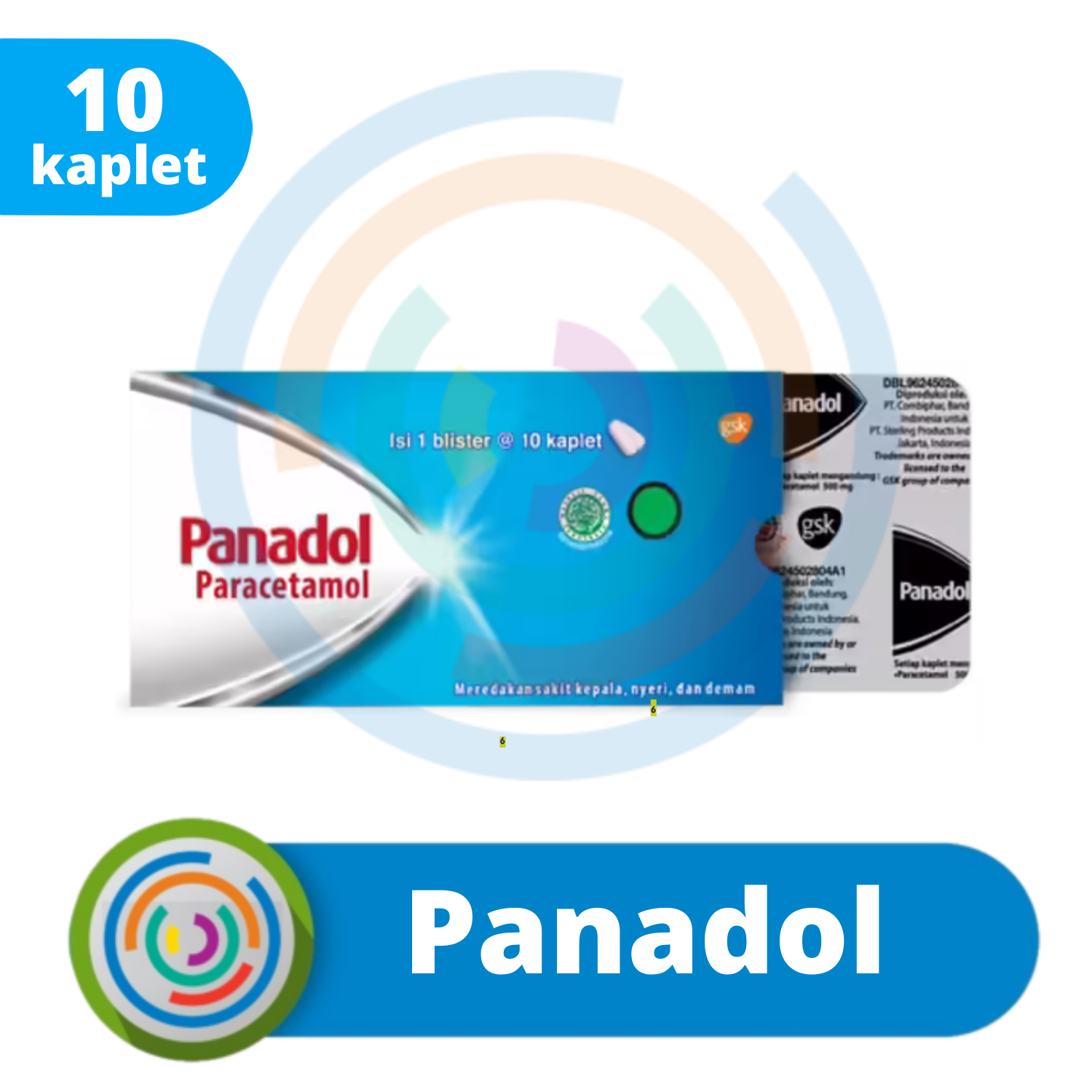 PANADOL - BIRU | PARACETAMOL | Lazada Indonesia