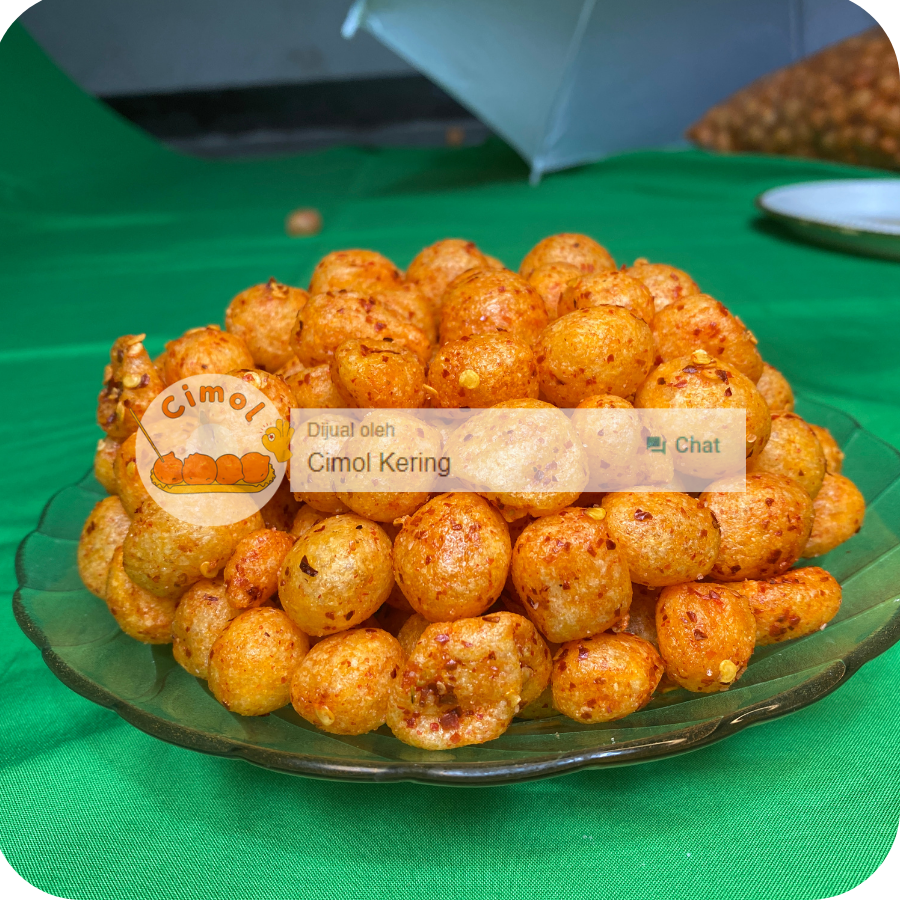 CIMOL KERING PEDAS DAUN JERUK/ CEMILAN GURIH / MAKANAN KHAS BANDUNG ...