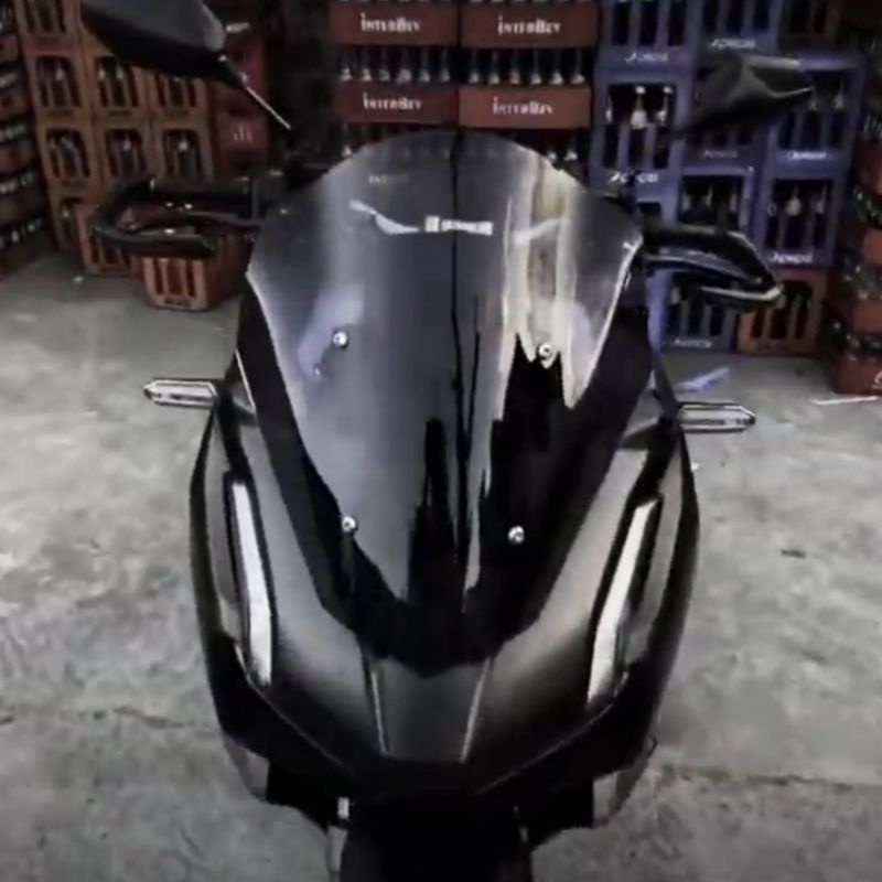 Visor Windshield Kaca Depan Honda ADV 150 & ADV 160 Pendek Model Bubble ...