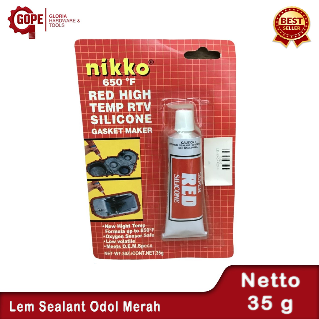 LEM SEALANT NIKKO MERAH ODOL 35 GRAM | Lazada Indonesia