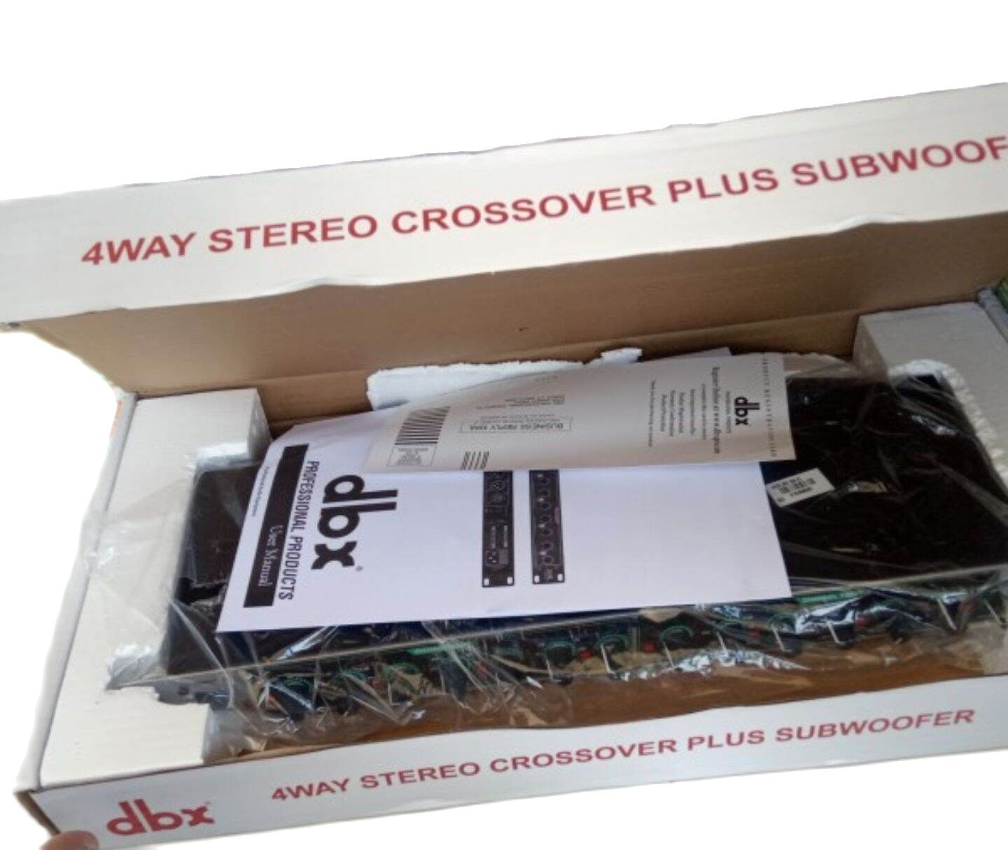 CROSSOVER DBX 224XL PLUS SUBWOOFER 4way spec 4 WAY KROSOFER | Lazada ...