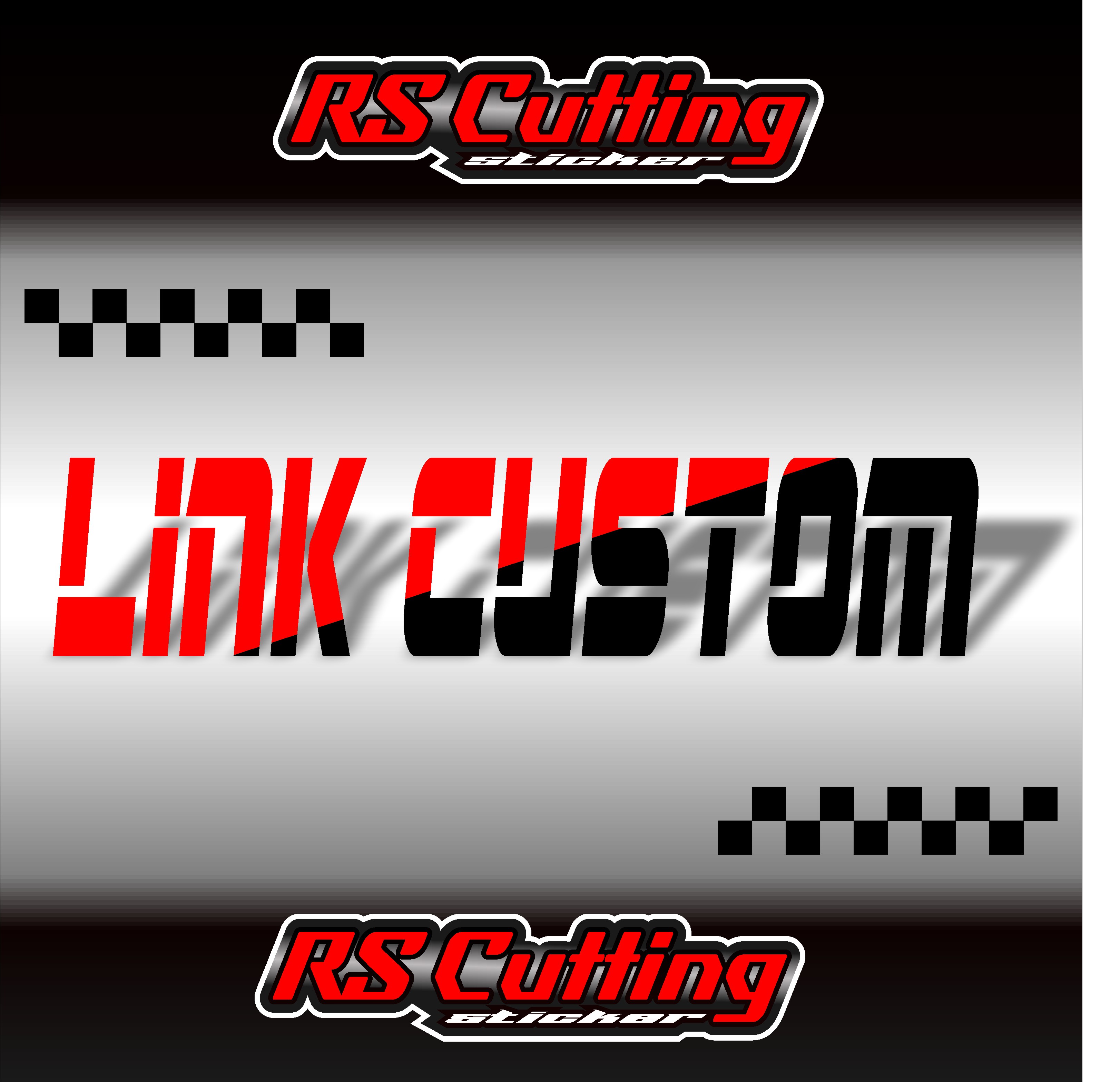 LINK CUSTOM , PEMBELIAN PRODUK CUSTOM STICKER CUTTING STICKER NAMA ...