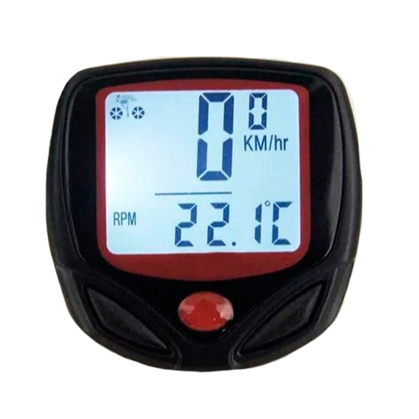 SB-318 Bicycle Speedometer LCD Spidometer Pengukur Kecepatan Sepeda ...
