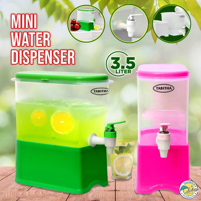 Tabitha Mini Water Dispenser Portable / Dispenser Minuman Kecil Panas ...