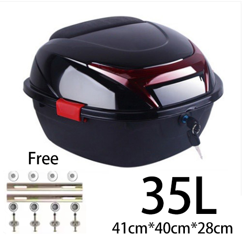 AZ Bagasi Motor Listrik 35L Kotak Penyimpanan Sepeda Motor Kendaraan ...