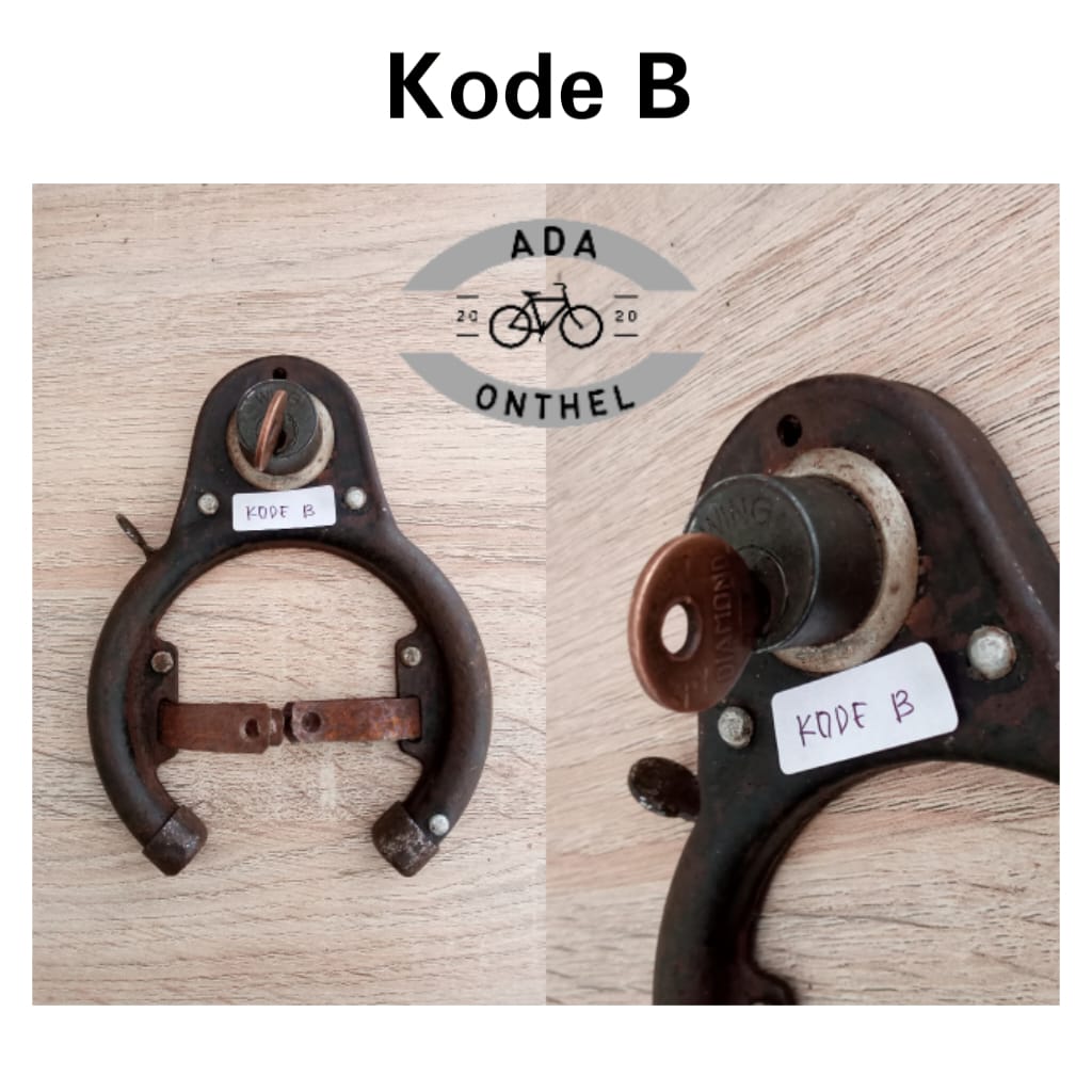 KUNCI SEPEDA ONTHEL - KUNCI WINGS - KUNCI LAWAS YG SUDAH JARANG ADA ...