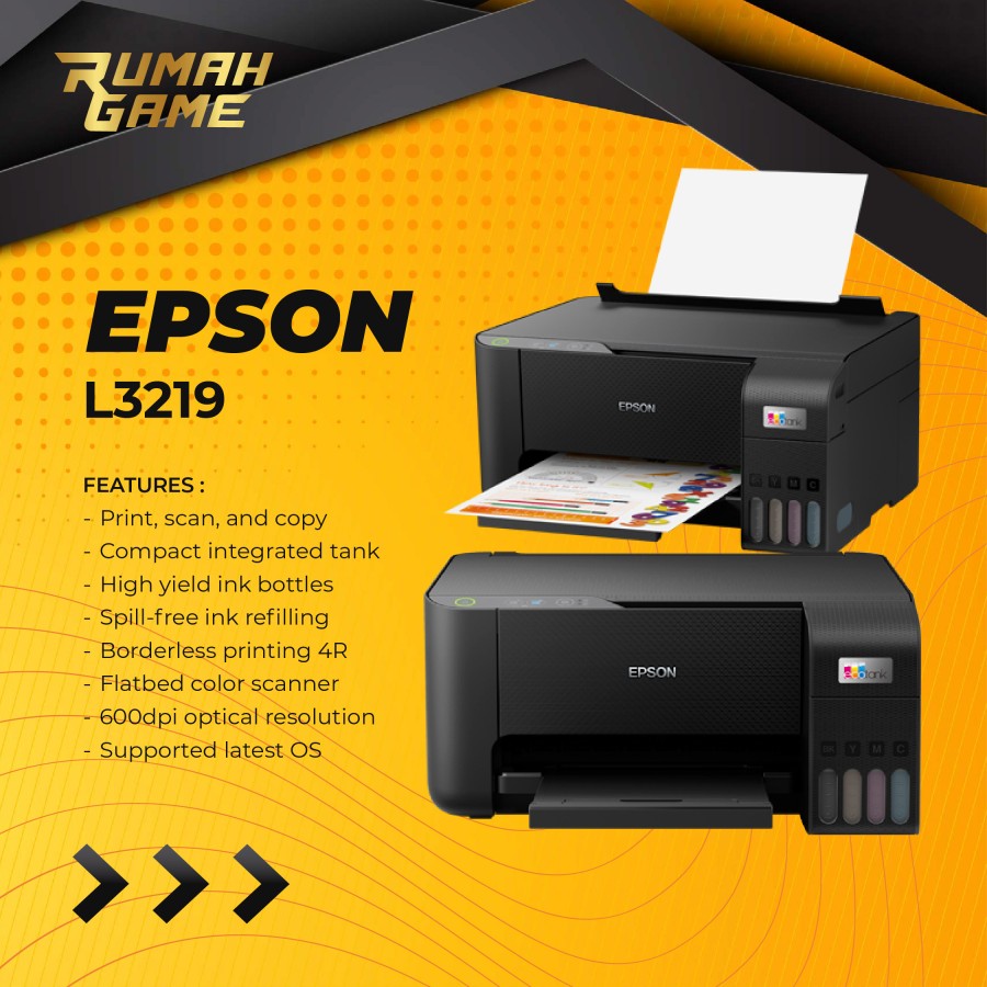 Epson Ecotank L3219 A4 All-in-one ink Tank Printer | Lazada Indonesia