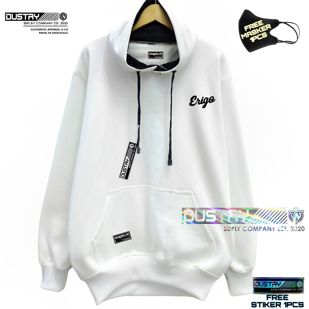 Jaket Sweater Hoodie Pria Distro Keren Unisex Cewek Cowok Bahan Tebal ...