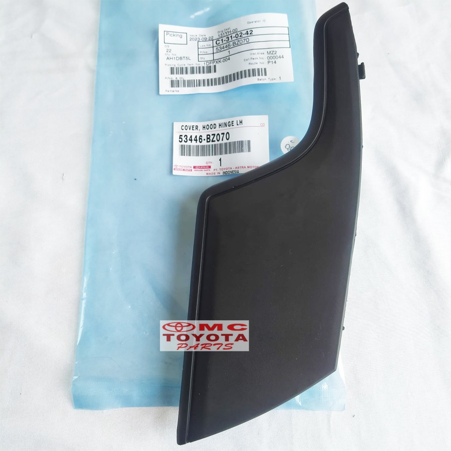 Cover Hood Hinge Karet Samping Kap Mesin Kiri Calya Sigra 53446-BZ070 ...