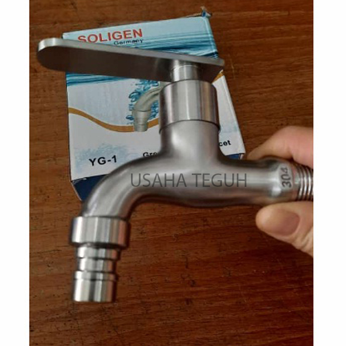 Kran / Keran tembok taman kebun Stainless Soligen YG-1 | Lazada Indonesia