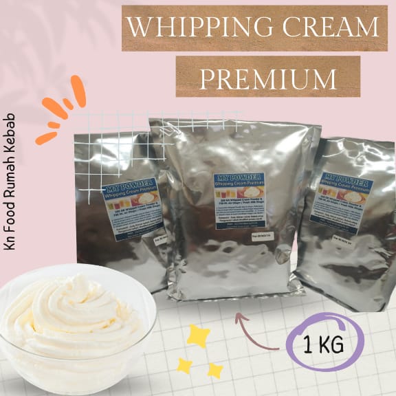 WHIPPING CREAM PREMIUM 1 KG - bubuk whipped cream | Lazada Indonesia