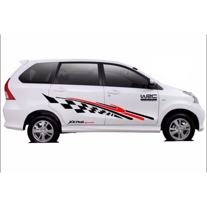 Stiker mobil avanza sigra xenia calya ertiga cutting sticker body mobil ...