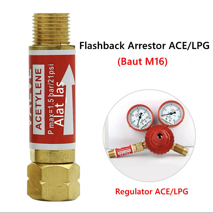 Flashback Arrestor Regualtor Oxygen Acetylene Flash Back Oxy Ace LPG ...