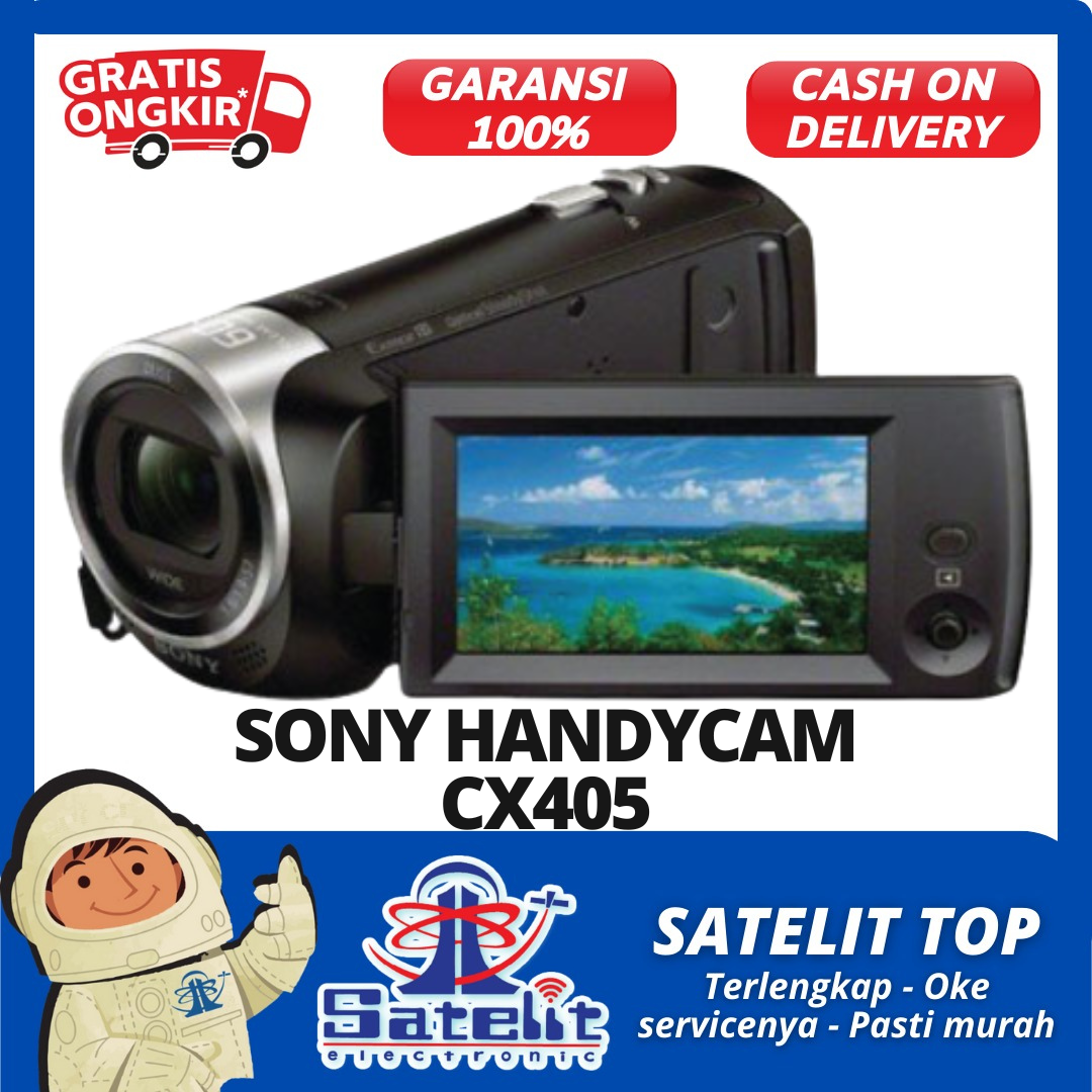 HANDYCAM SONY CX-405 | Lazada Indonesia