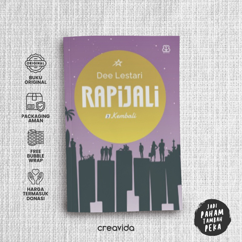 Novel Rapijali 3 : Kembali - Dee Lestari | Lazada Indonesia