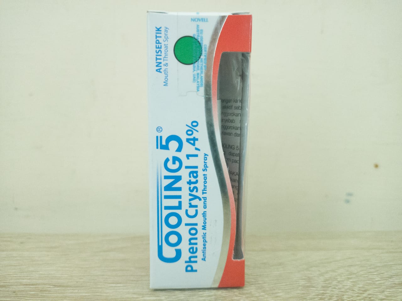 COOLING 5 MOUTH SPRAY 15 ML DAN COOLING 5 PLUS SPRAY OBAT SAKIT GIGI ...