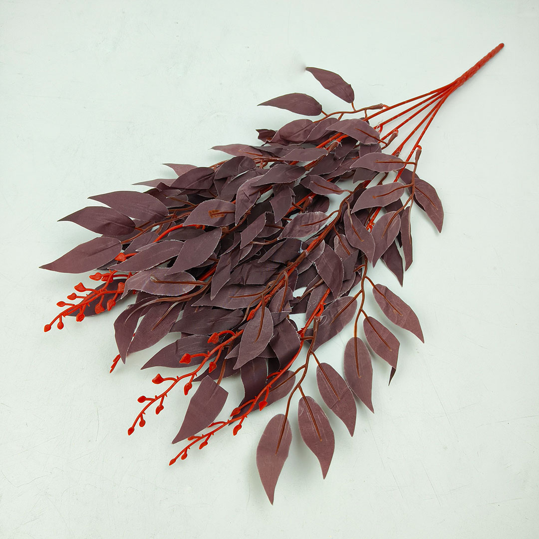 Daun Willow Cabang 5 - bunga artificial import murah - hiasan import ...