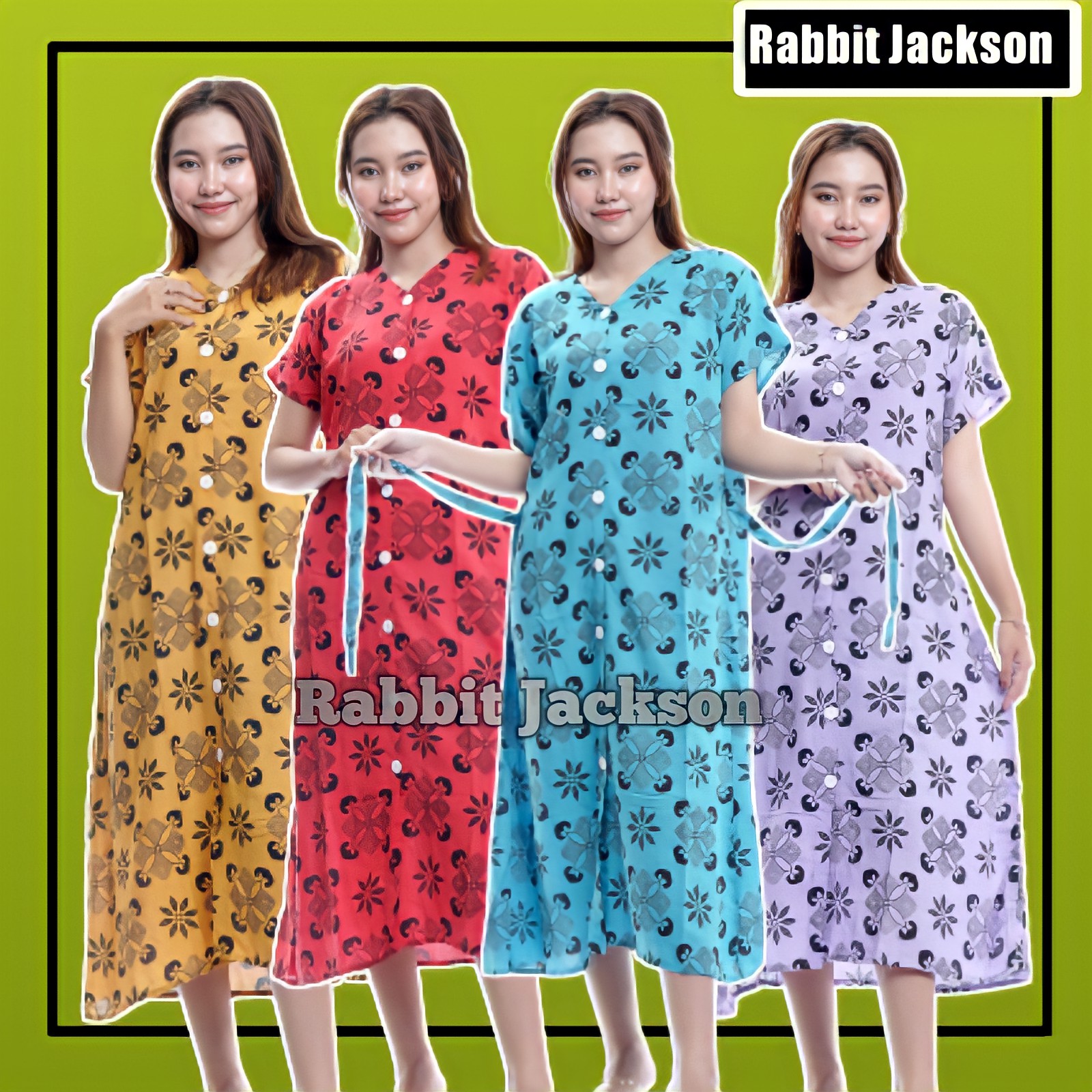 BAJU DASTER DRESS KIMONO PIYAMA KAREEN SERUT DADA TIDUR REMAJA WANITA ...