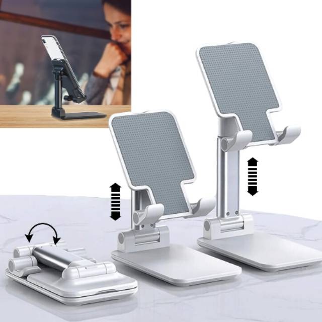 Stand Holder Hp Folding Dekstop HD-23 Holder Phone Dudukan Hp Berdiri ...