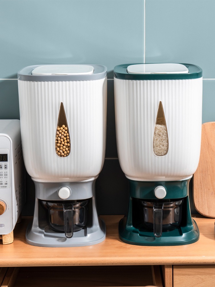 MD-C360 Dispenser Beras 10 KG Rice Dispenser Tempat Wadah Penyimpanan ...