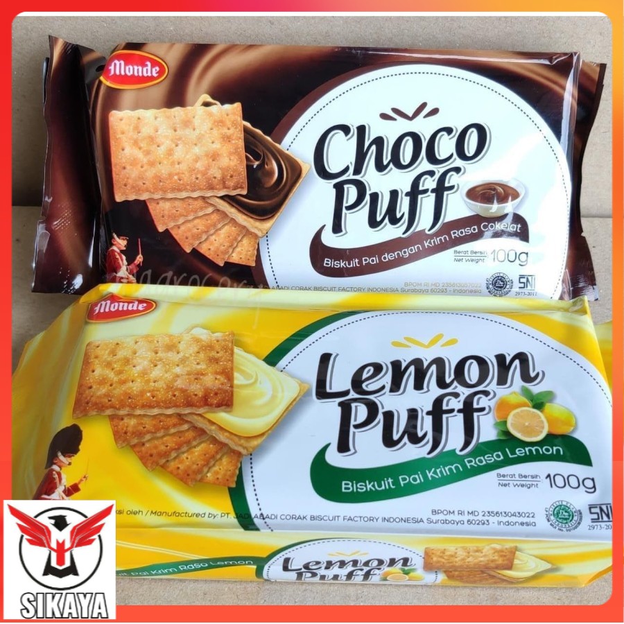 MONDE CHOCO / LEMON PUFF 100GR | Lazada Indonesia