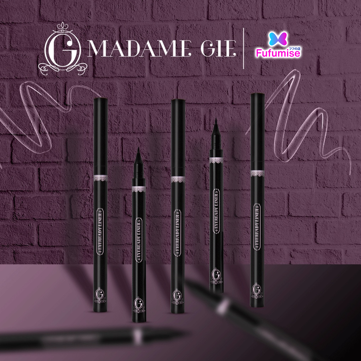 MADAME GIE Eyeready Liner & Eye Wing It Lady Liner 1g | eyeliner ...