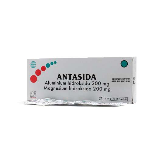 PER 2 STRIP ANTASIDA TABLET KUNYAH 400MG | Lazada Indonesia