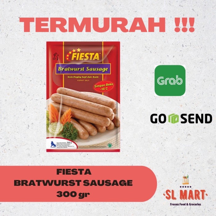 FIESTA SOSIS BRATWURST 300GR | Lazada Indonesia