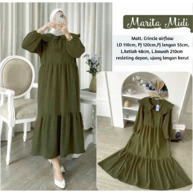 MIDI DRESS POLOS PREMIUM | Lazada Indonesia