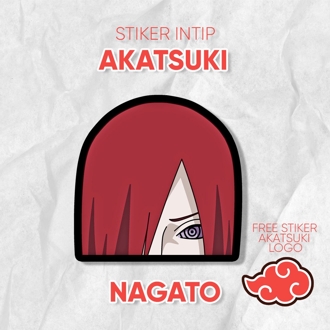Stiker Intip Akatsuki Anime Naruto / Sticker Waterproof | Lazada Indonesia