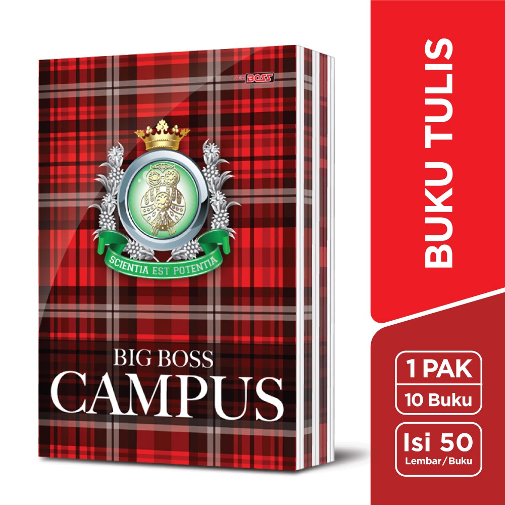 BigBoss Campus Buku Tulis 50 Lembar | Lazada Indonesia