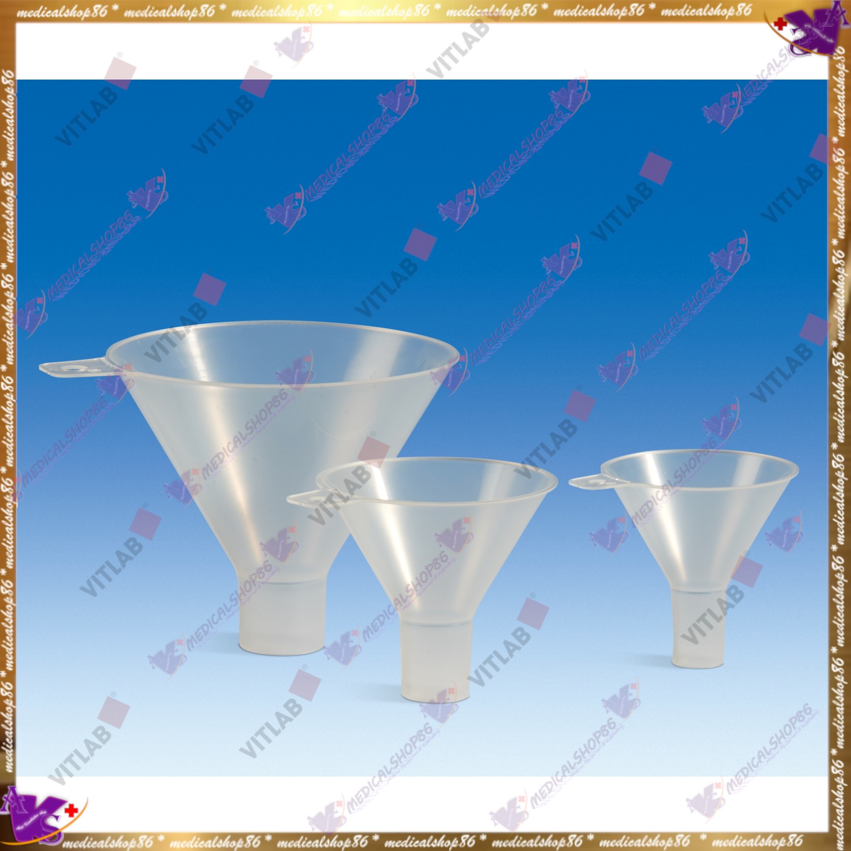 POWDER FUNNEL PLASTIC POLYPROPYLENE (Corong Plastik PP). VITLAB ...