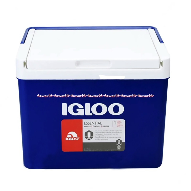 Igloo Cooler Box 12.8L Box Tempat Pendingin Makanan Iglo Biru Merah ...