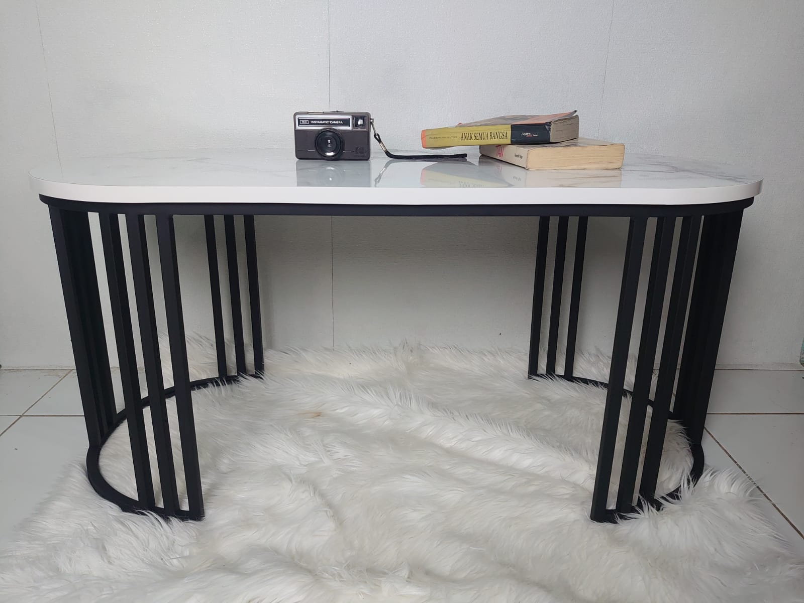 Meja ruang tamu minimalis aesthetic, meja ruang tamu kekinian murah ...