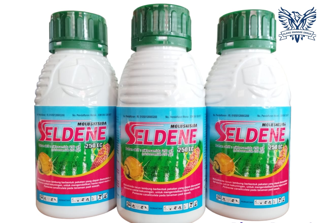 Moluskisida Seldene 250EC 400ML Obat Racun Keong Siput Sawah | Lazada ...