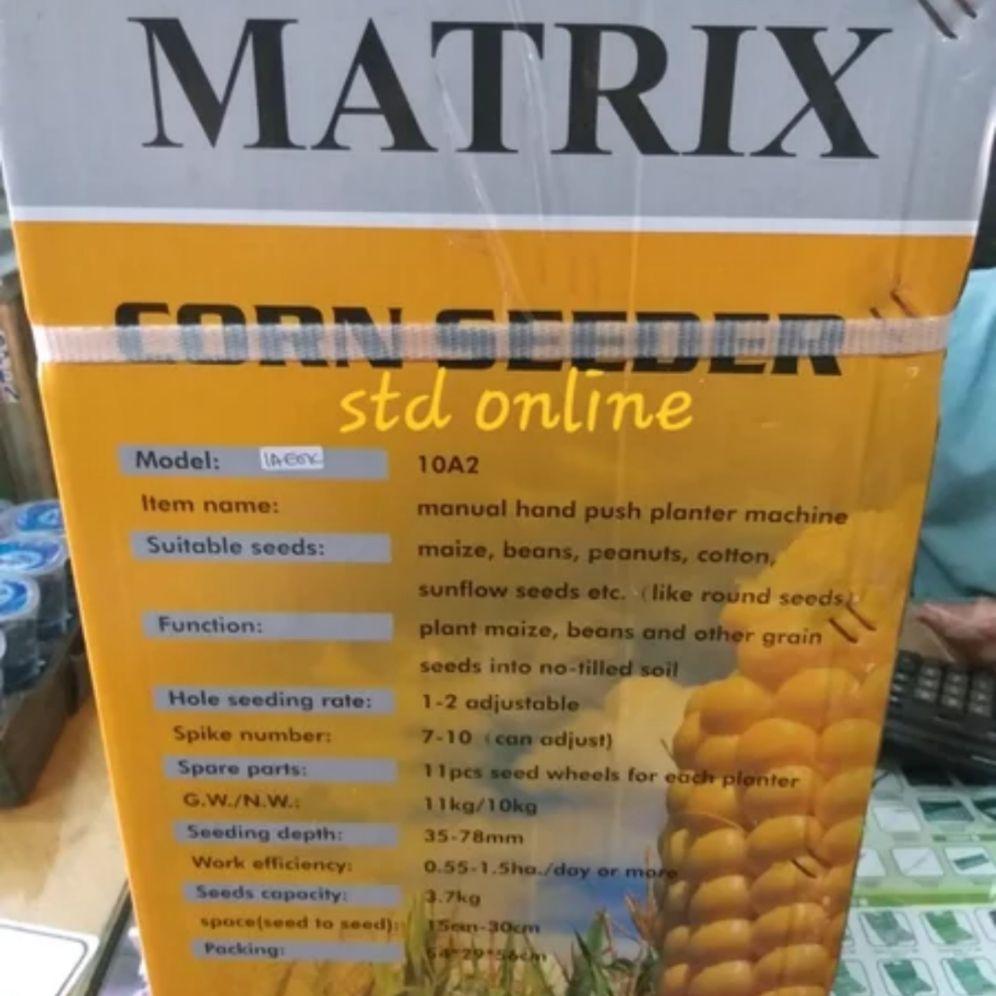 ALAT TANAM JAGUNG CORN SEEDER 10A2 MATRIX | Lazada Indonesia
