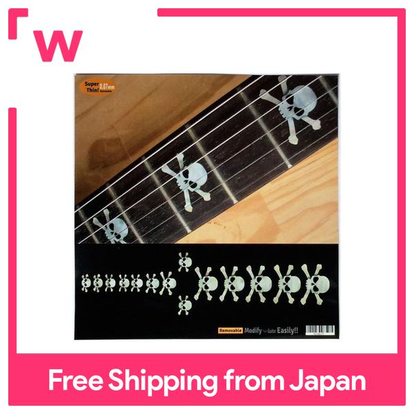 Jockomo Skull Inlay sticker on guitar | Lazada PH