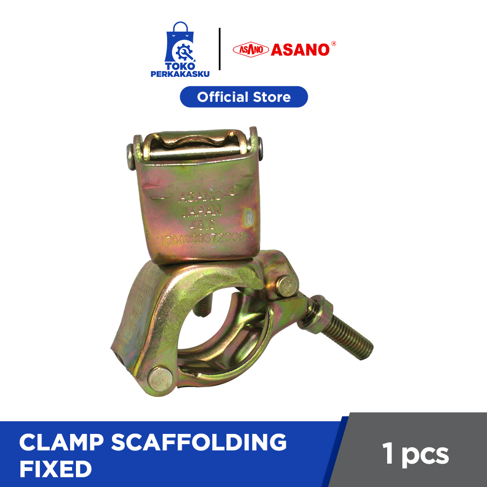 Asano Clamp Scaffolding Fixed - Klem Mati/Tidak Bergerak Klem Steger ...