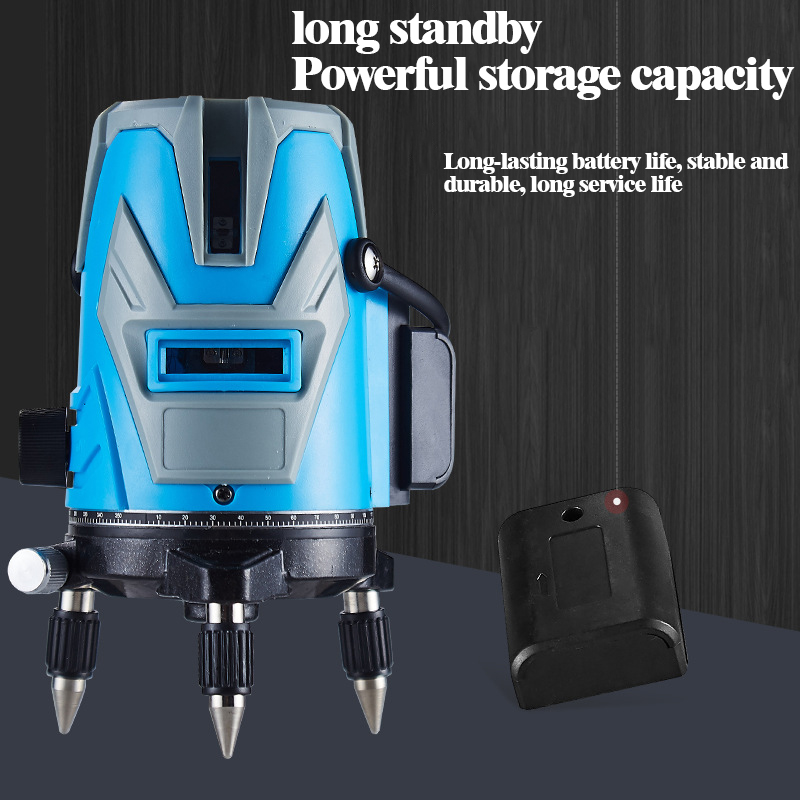 Taffware Mesin Self Leveling 5 Line Laser Red Beam Infrared 4D LD-500 ...