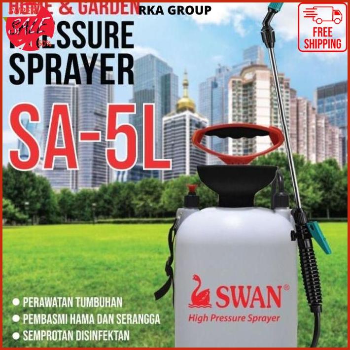 Swan Sprayer Semprotan Hama Tanaman 5 Liter Kualitas Premium | Lazada ...