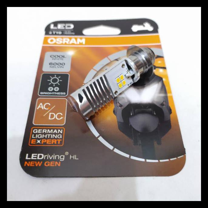 OSRAM LED H6 M5 LAMPU UTAMA MOTOR K1 AC/DC JAMIN PNP - OSRAM NEW GEN 2 ...