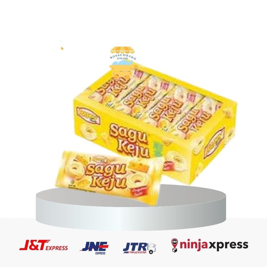 Sagu Keju Happy Time Kue Kering 1 pack isi 20 pcs 10gr Original Keju ...