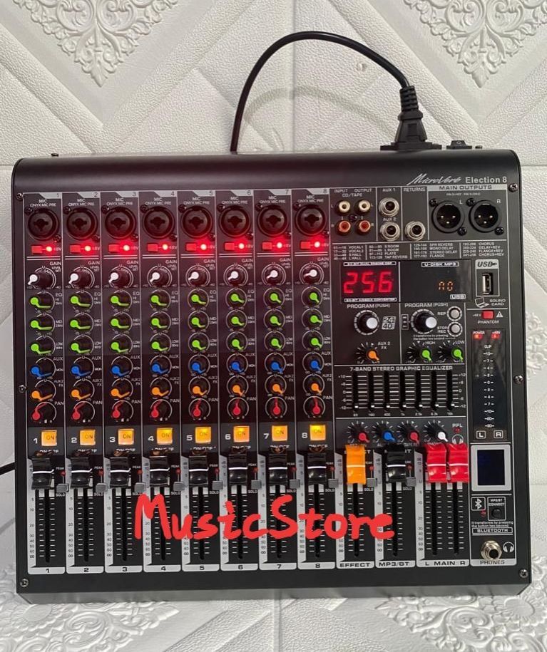 Mixer Audio Microverb Election 8 256Dsp Effect Reverb | Lazada Indonesia