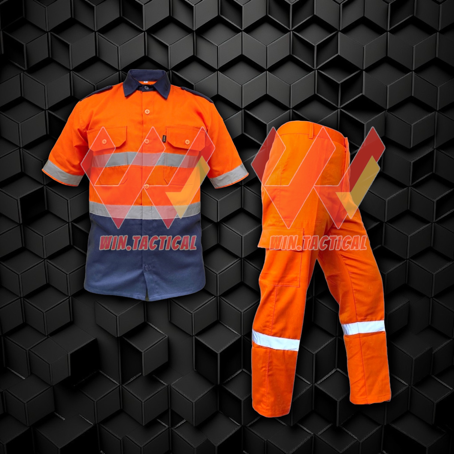 PAKAIAN KERJA SAFETY / BAJU WEARPACK PROYEK / COVERALL BAJU SAFETY ...