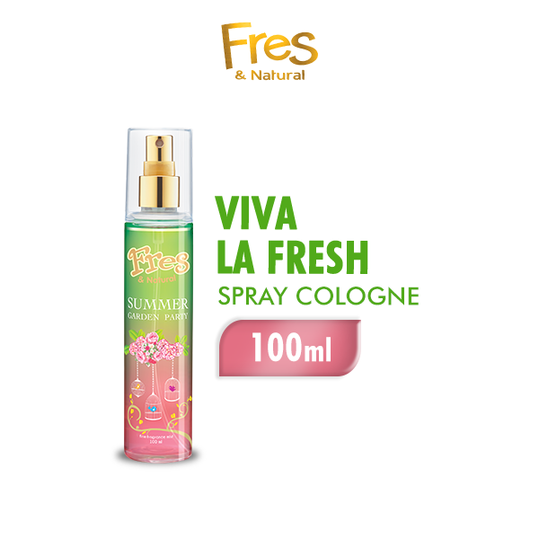 Fres & Natural Spray Cologne Summer Garden Party Botol 100ML | Lazada ...
