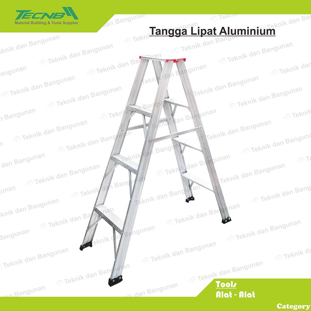 Tangga Lipat Aluminium 2 meter | Lazada Indonesia