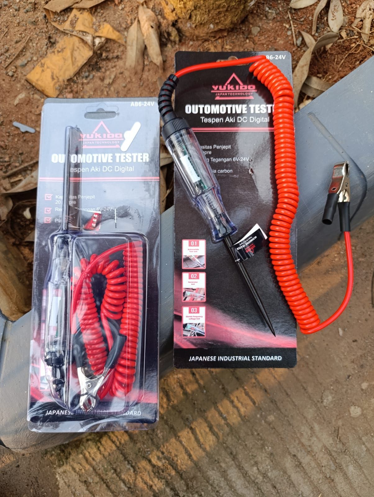 Taspen DC Tespen Alat Test Pen Tes Pen Tester Deteksi Arus Listrik DC ...