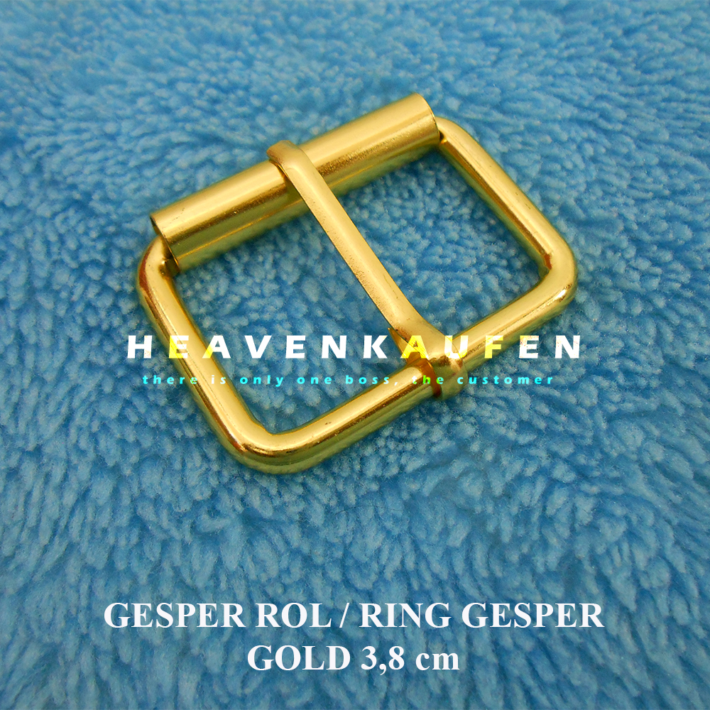 Gesper Roll Tas / Ring Gesper Roll Tas Lebar Lubang 3,8 cm Warna Gold ...