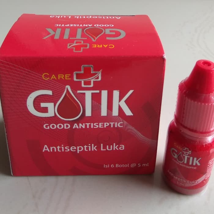 Gotik Antiseptic Obat Luka 5ml | Lazada Indonesia