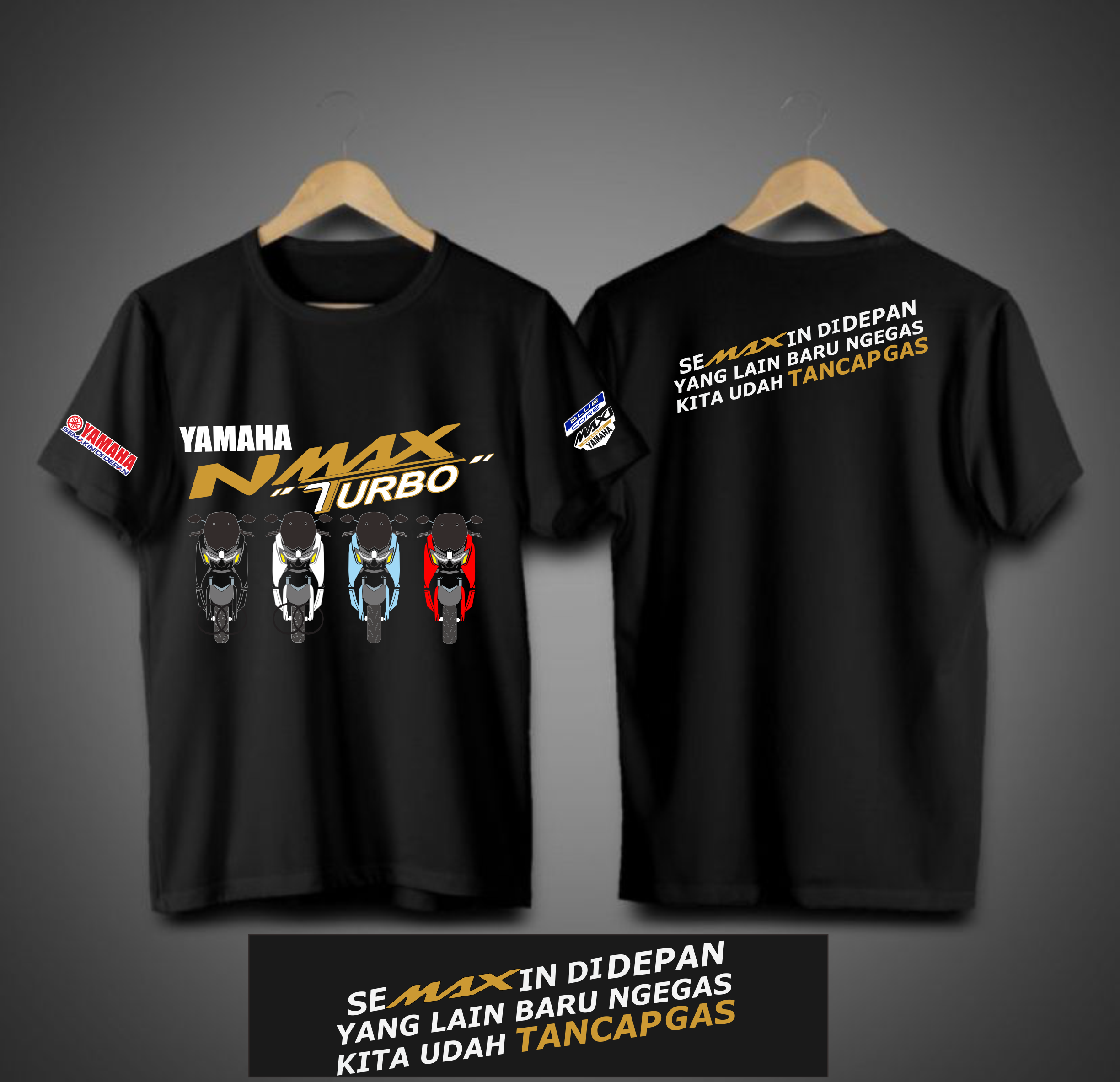 Baju Yamaha Nmax Turbo Kaos Pria wanita Bahan Katun | Lazada Indonesia